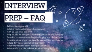 How to conduct yourself In an Interview | PPTX