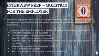 How to conduct yourself In an Interview | PPTX