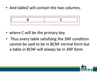 Bcnf | PPTX