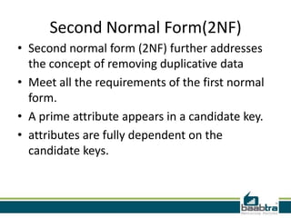 Bcnf | PPTX