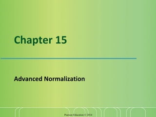 Advanced normalization - Bcnf | PPT