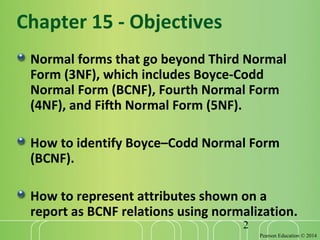 Advanced normalization - Bcnf | PPT