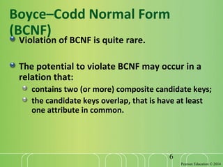 Advanced normalization - Bcnf | PPT