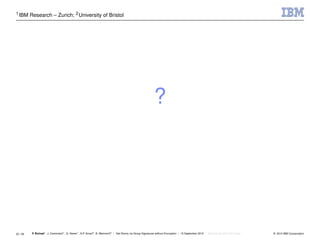 Get Shorty via Group Signatures without Encryption | PDF | Technology & Computing