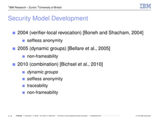Get Shorty via Group Signatures without Encryption | PDF | Technology & Computing