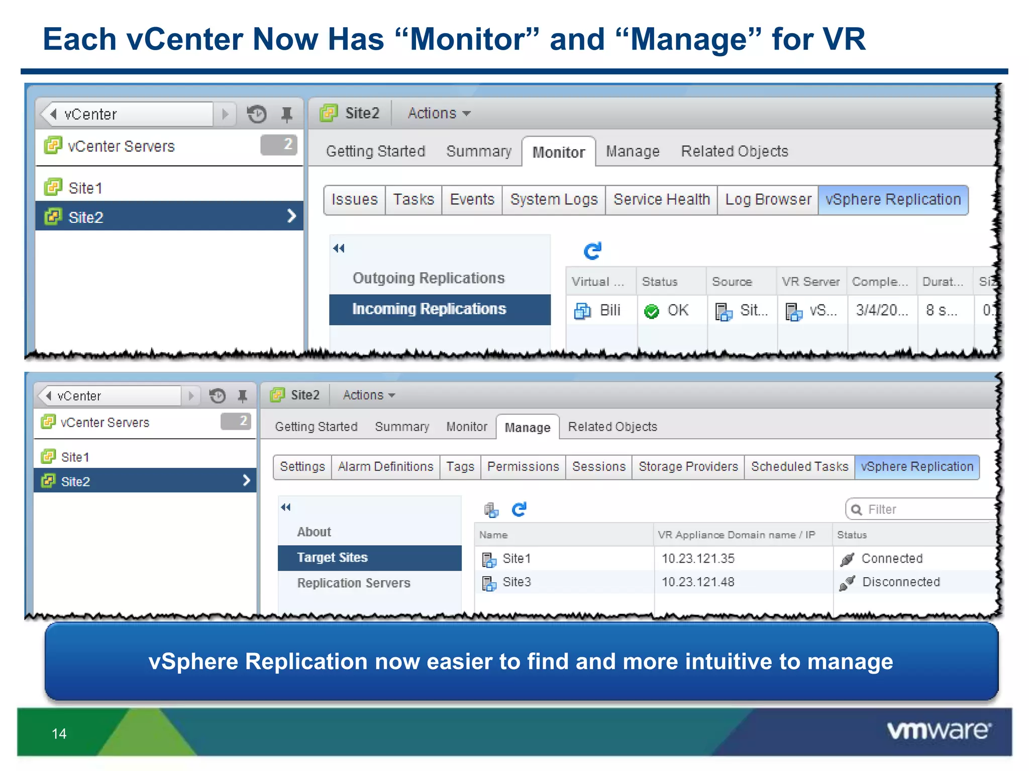 VMworld 2013: VMware vSphere Replication: Technical Walk-Through with ...