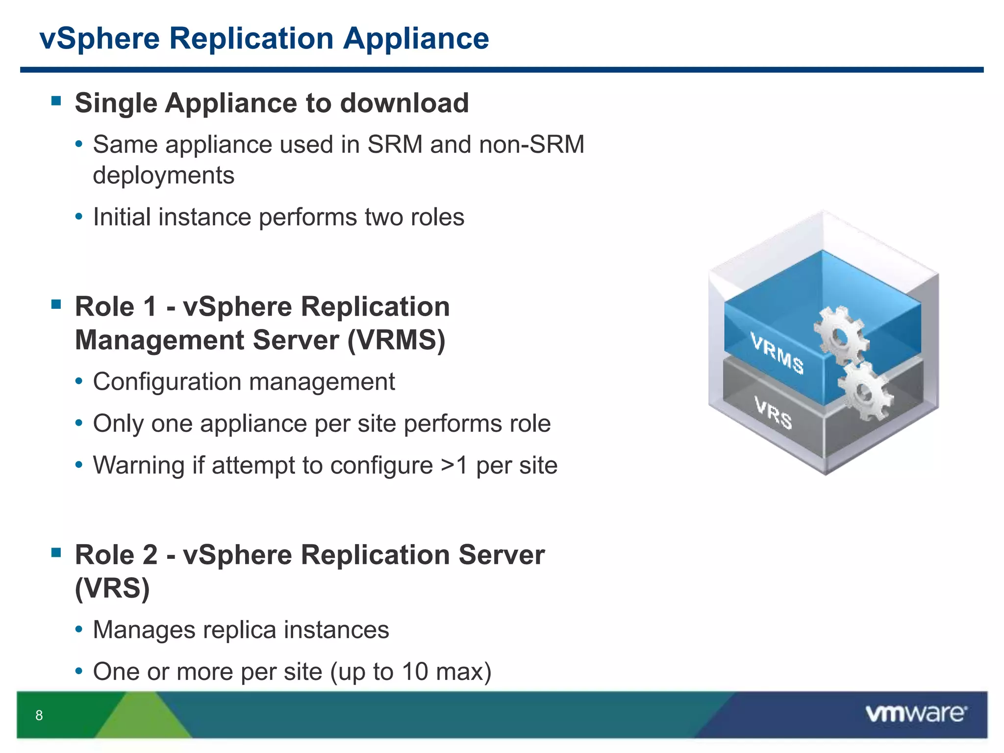 VMworld 2013: Protection for All - VMware vSphere Replication & SRM Technical Update | PDF