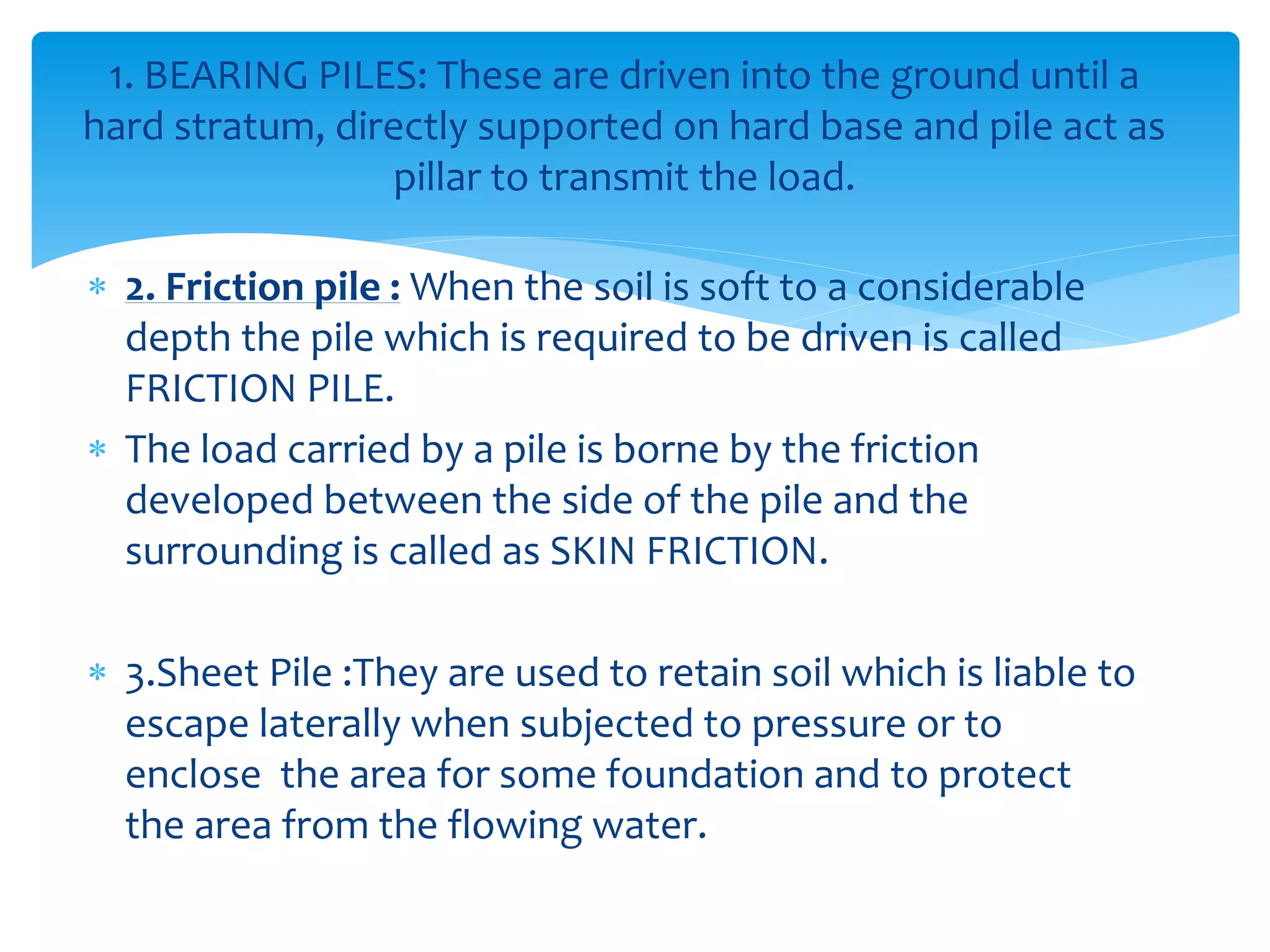 Construction of substructure | PPTX