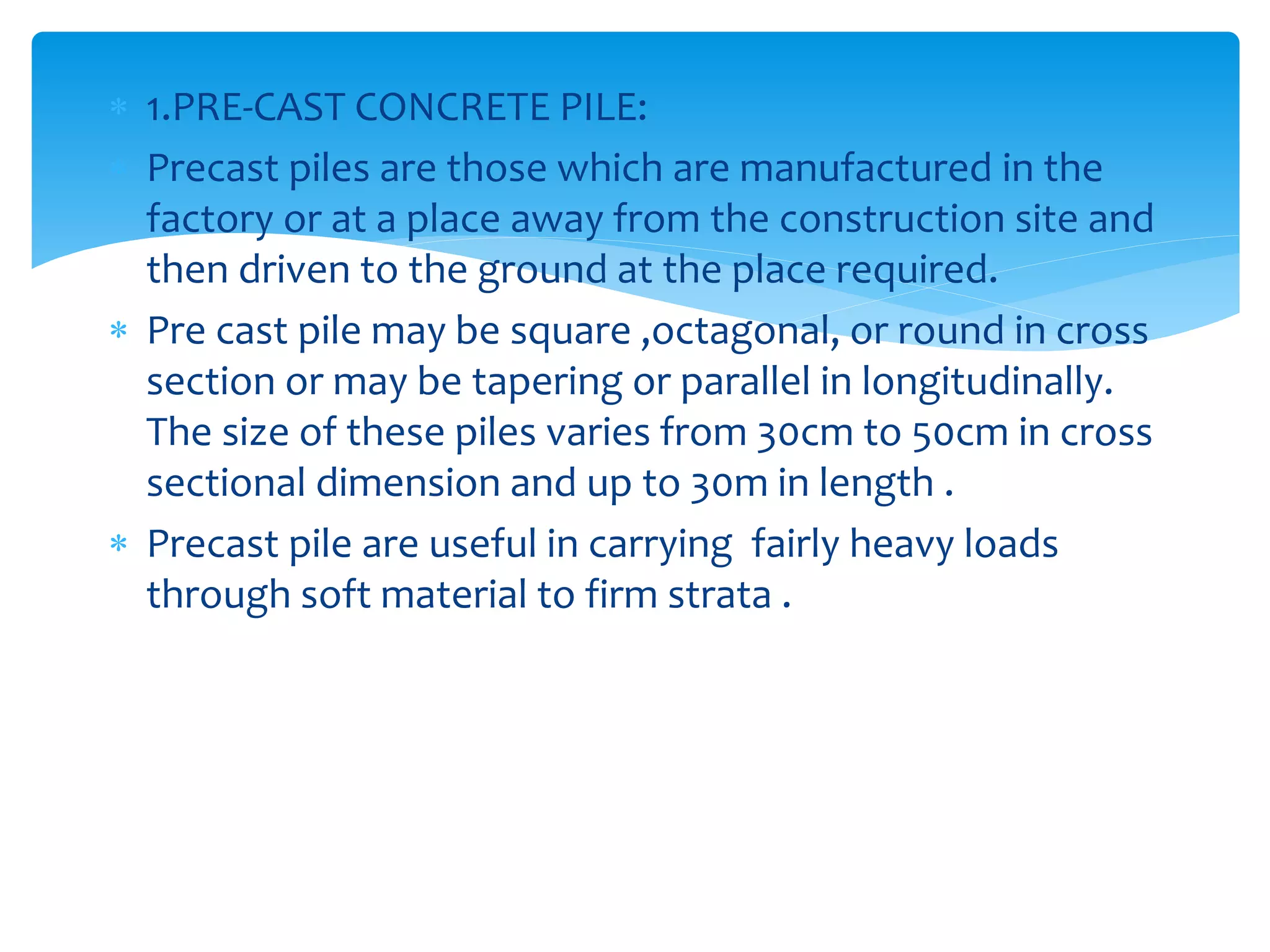 Construction of substructure | PPTX | Woodworking | Arts and Crafts