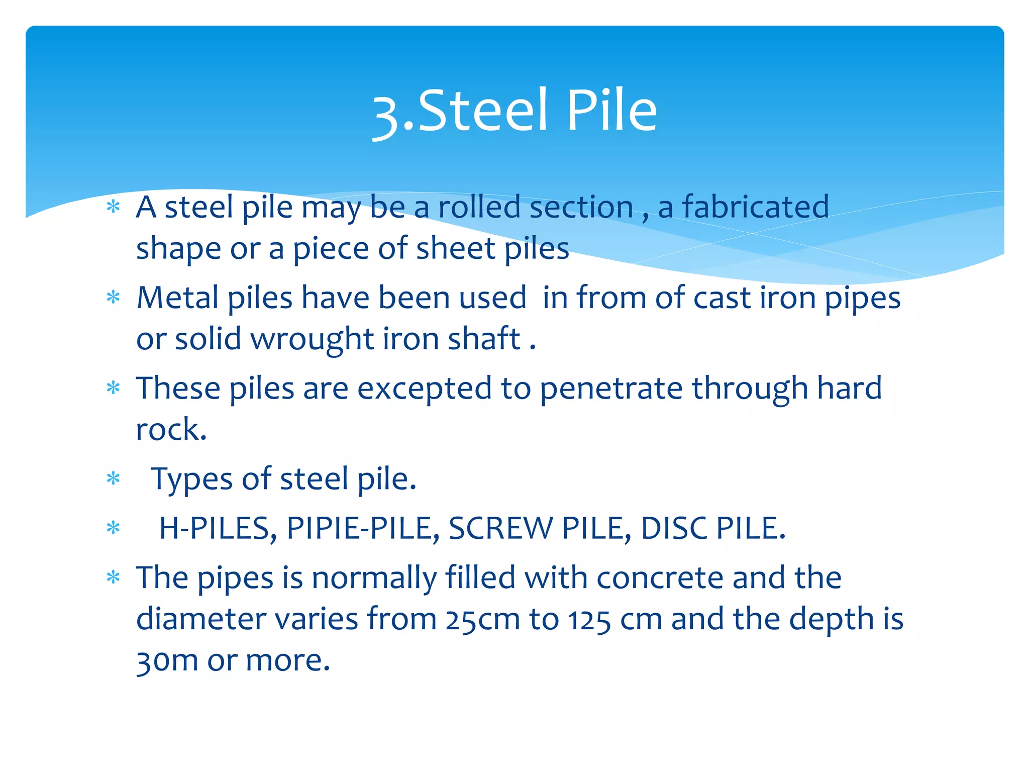 Construction of substructure | PPTX