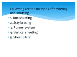 Construction of substructure | PPTX