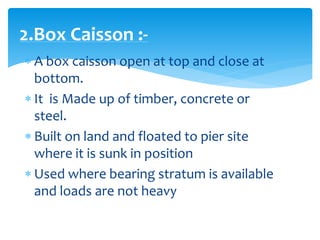 Construction of substructure | PPTX