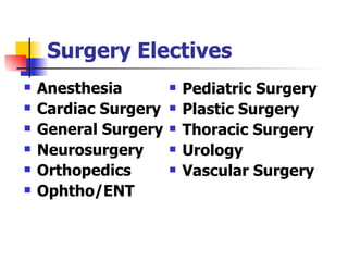 Surgery Block Evaluation | PPT | Educational Assessment | Education
