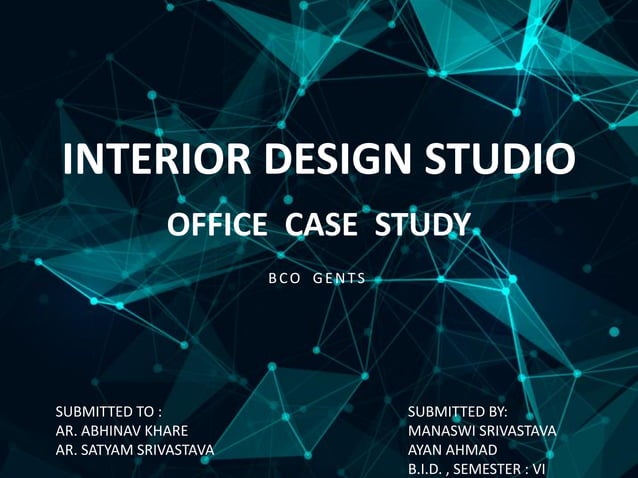 Bcogent office, noida case study | PPT