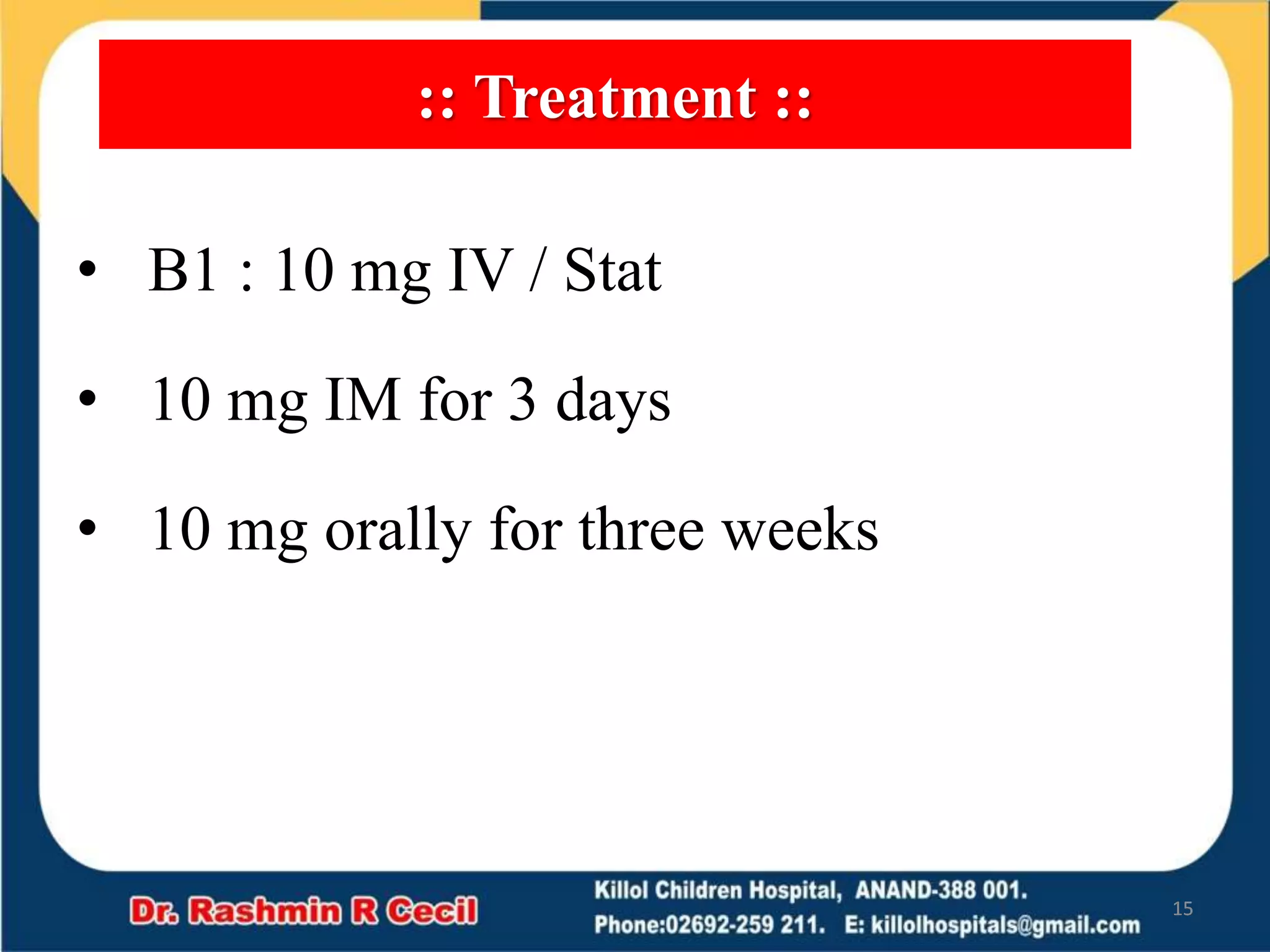 B Complex (B1 Thiamine) | PPT