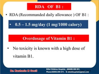 B Complex (B1 Thiamine) | PPT