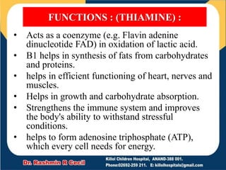 B Complex (B1 Thiamine) | PPT