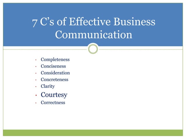 Business communication | PPTX