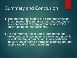 Electronic Commerce | PPT