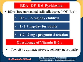 B-complex B6 (Pyridoxine) | PPTX