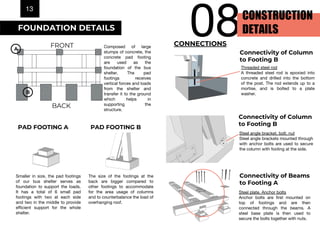 Bcon bus shelter skeletal construction P1 | PDF