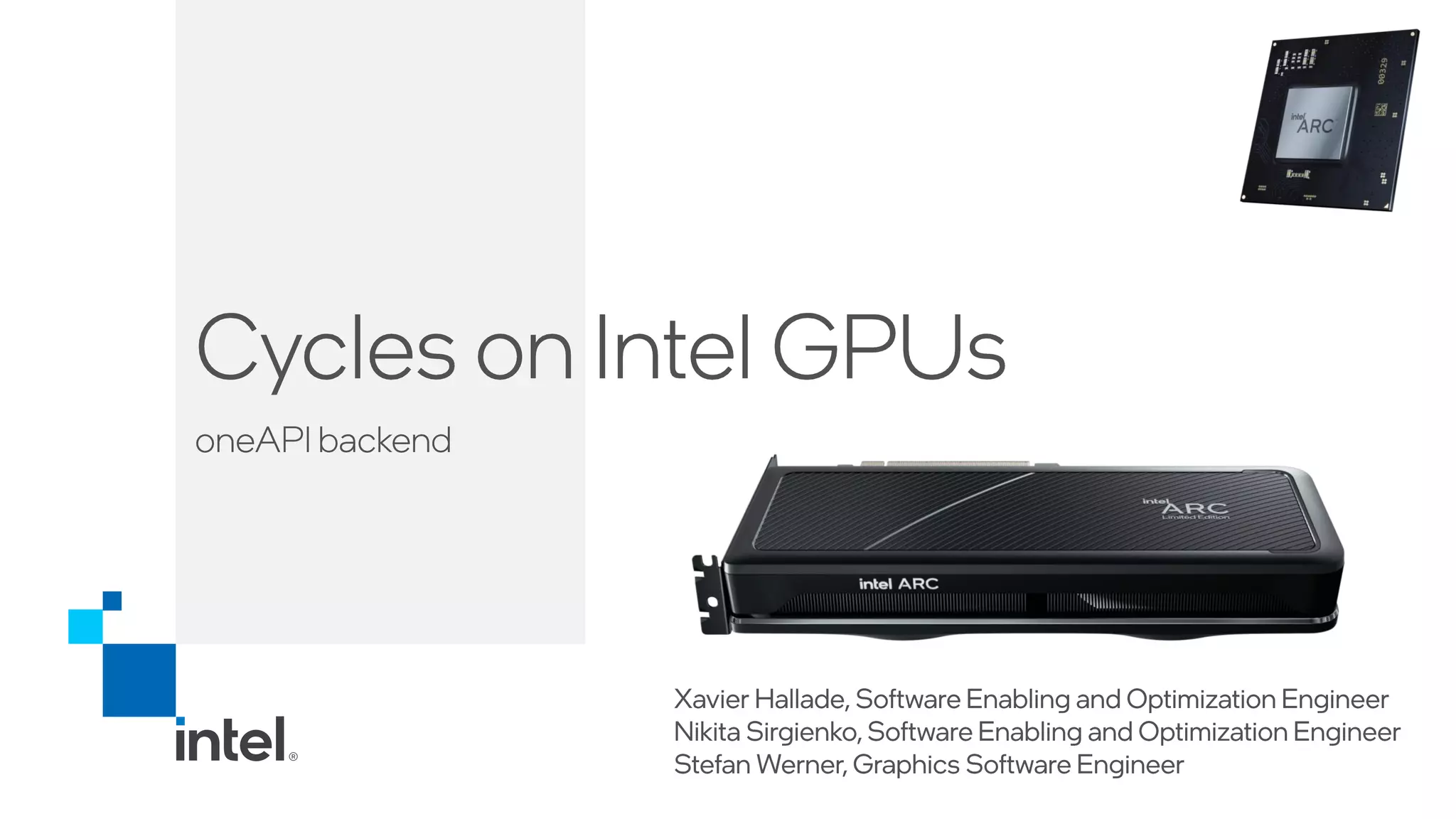 BCON22: oneAPI backend - Blender Cycles on Intel GPUs | PDF