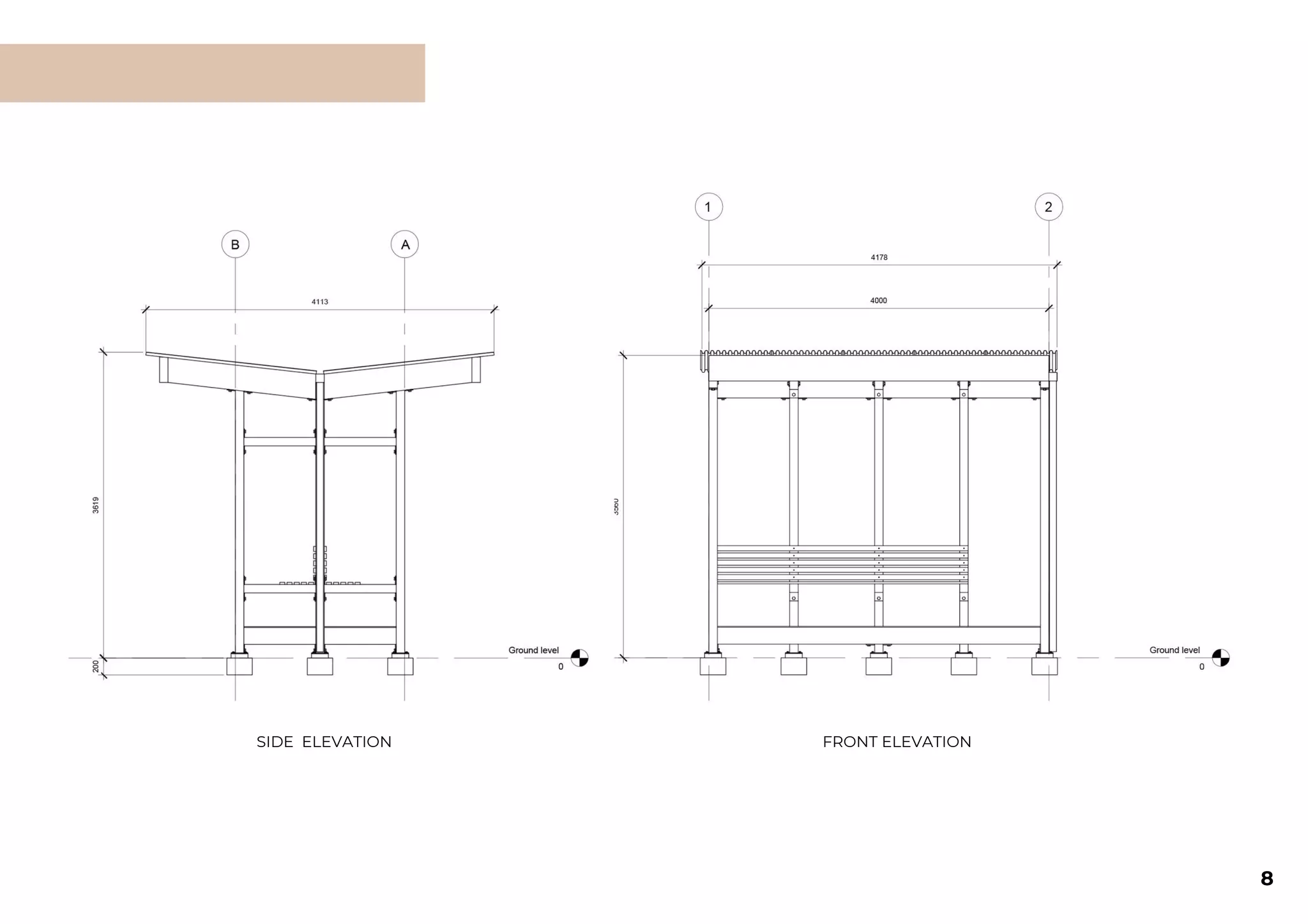BUILDING CONSTRUCTION 2 - BUS SHELTER REPORT | PDF