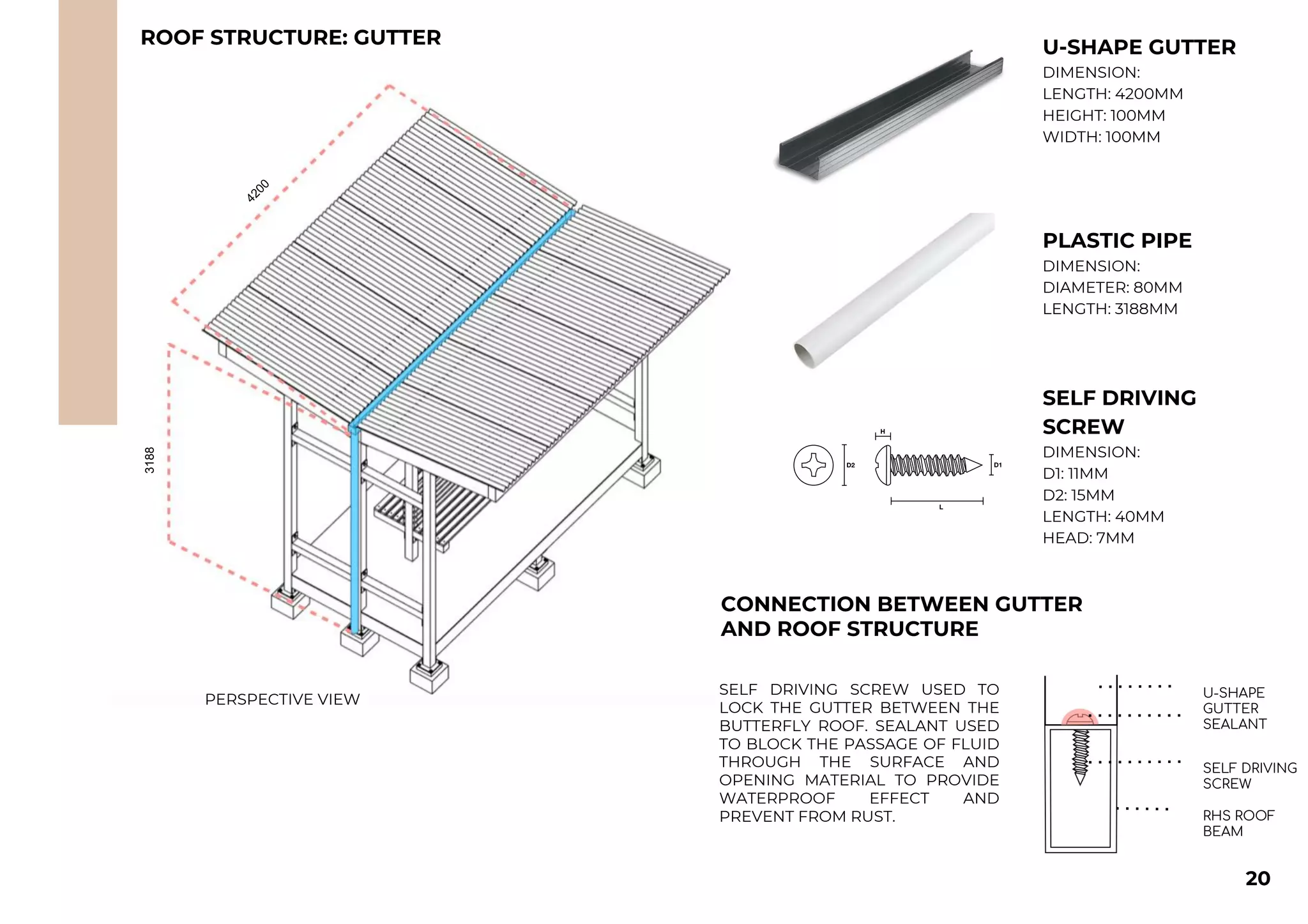 BUILDING CONSTRUCTION 2 - BUS SHELTER REPORT | PDF