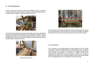 Project 1 Skeletal Construction (Temporary Bus Shelter) A3 Report | PDF