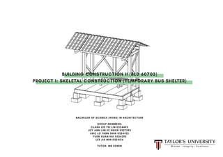 BUILDING CONSTRUCTION REPORT | PPT