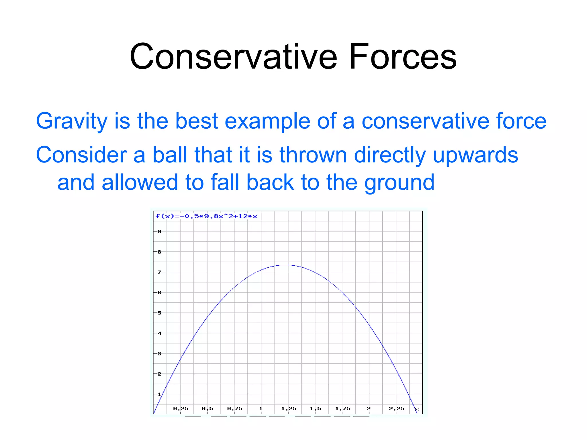 B conservative and non conservative forces | PPT