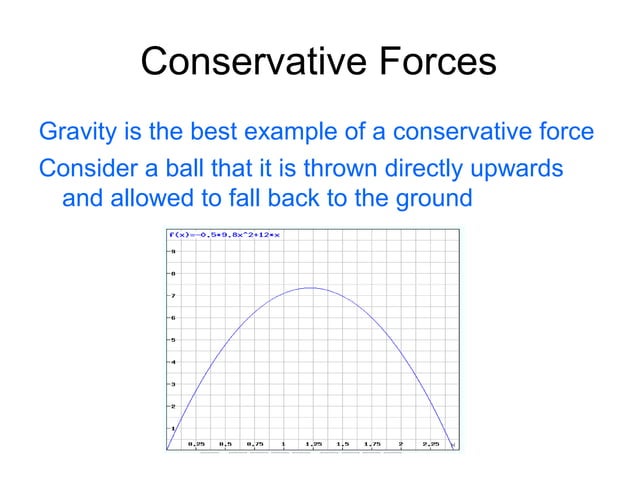 B conservative and non conservative forces | PPT