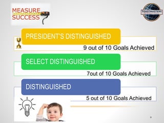 Toastmasters: How to be Distinguished Clubs | PDF | Business | Business ...