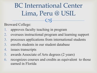 Bc overview usil august 2014 v01 | PPT