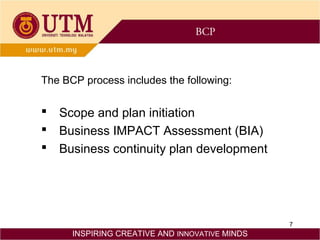Business Continuity Plan (Introduction) | PPT