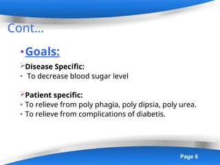 B CP 2 Diabetes mellitus 1 power point presentation | PPT