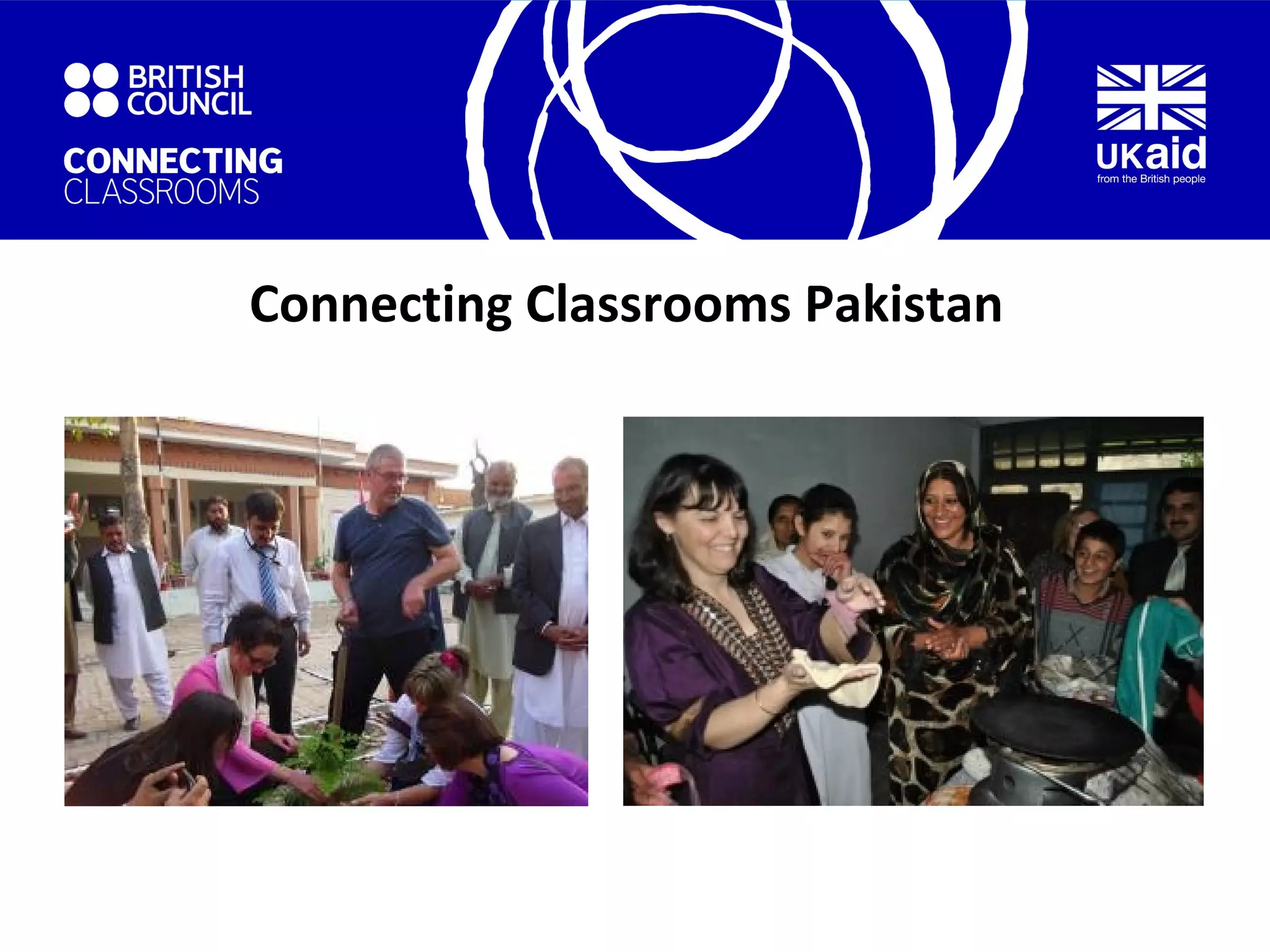 British Council Pakistan Connecting Classrooms Powerpoint | PPT