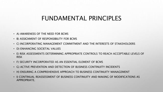 BCP awareness ISO 22301 2019 training .pptx | Business Accounting ...