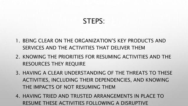 BCP awareness ISO 22301 2019 training .pptx | Business Accounting ...