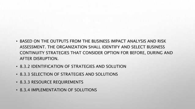 BCP awareness ISO 22301 2019 training .pptx | Business Accounting ...