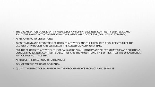 BCP awareness ISO 22301 2019 training .pptx | Business Accounting ...