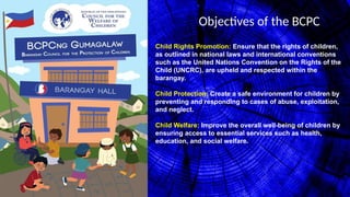 BCPC PRESNETATION FOR STAKEHOLDERS and other users | PPT