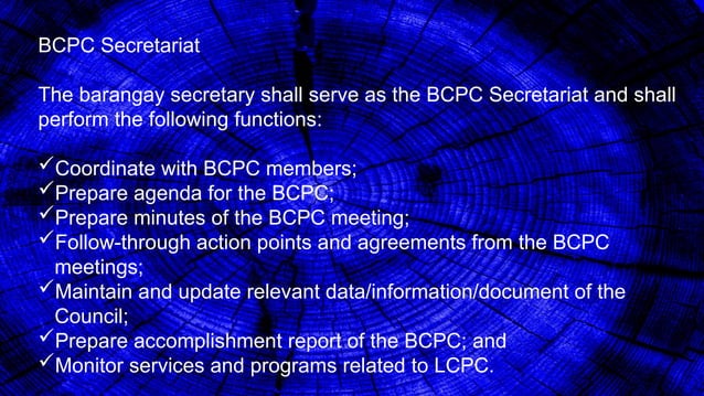 BCPC PRESNETATION FOR STAKEHOLDERS and other users | PPT