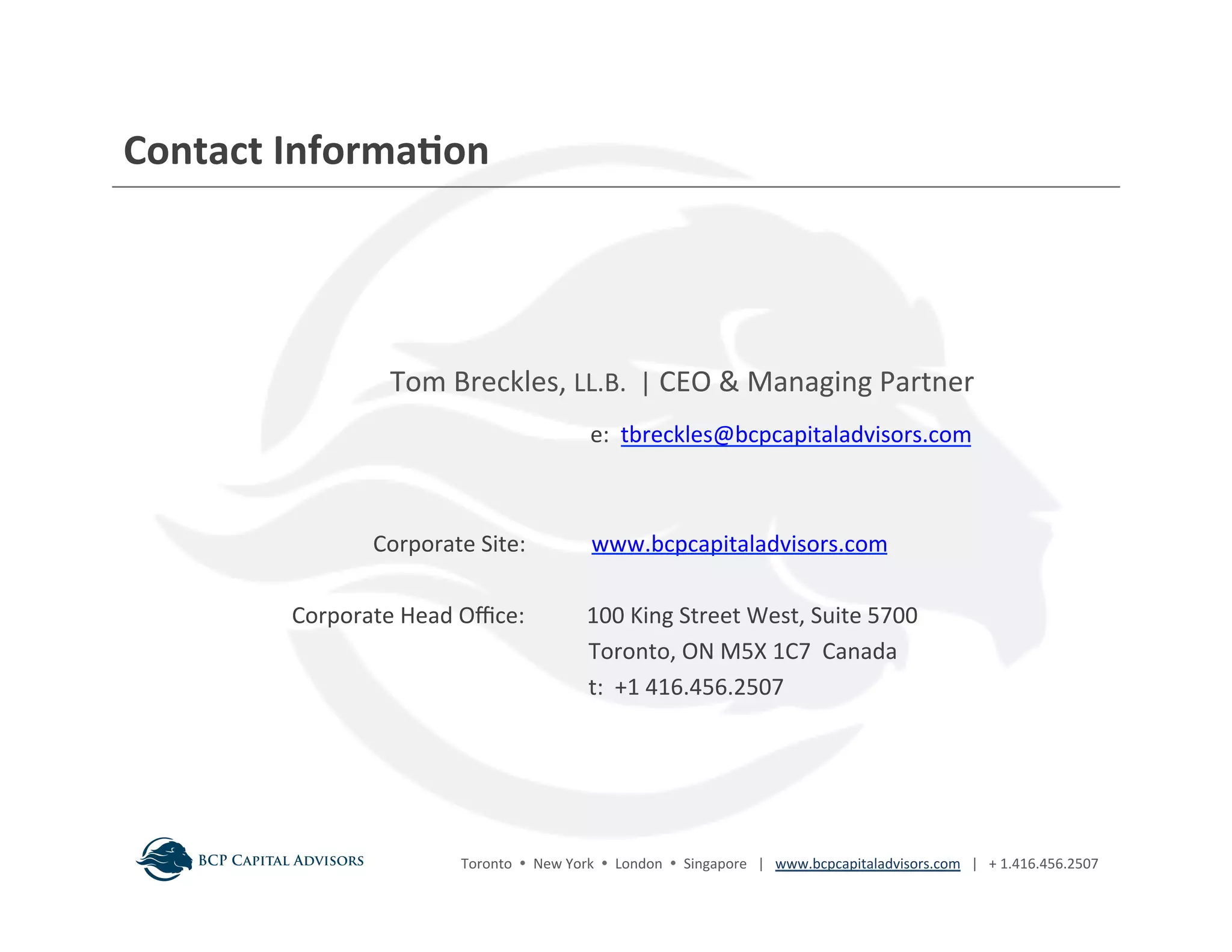 BCP and Representative Transactions | PDF