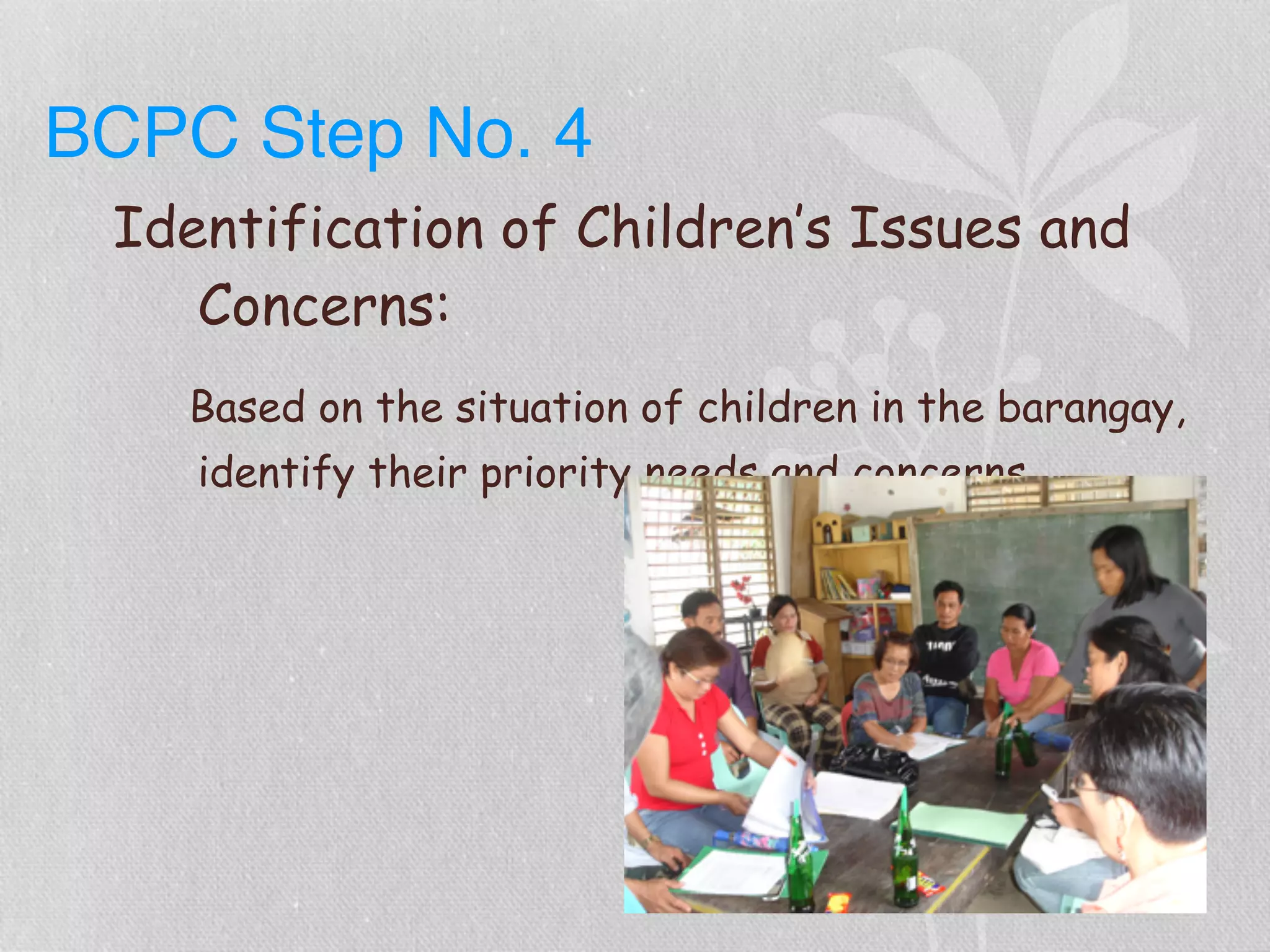 BCPC organizing using the CO process | PDF