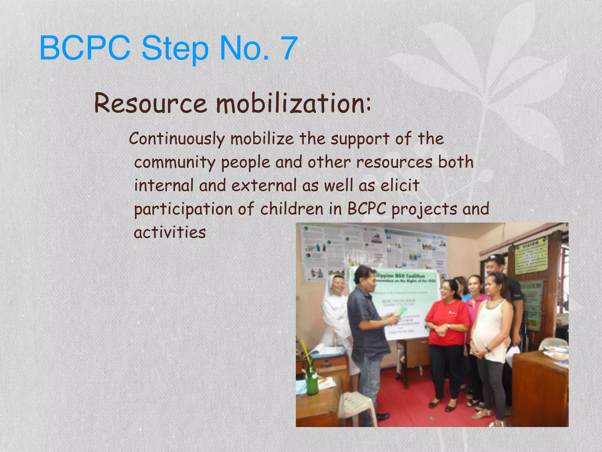 BCPC organizing using the CO process | PDF