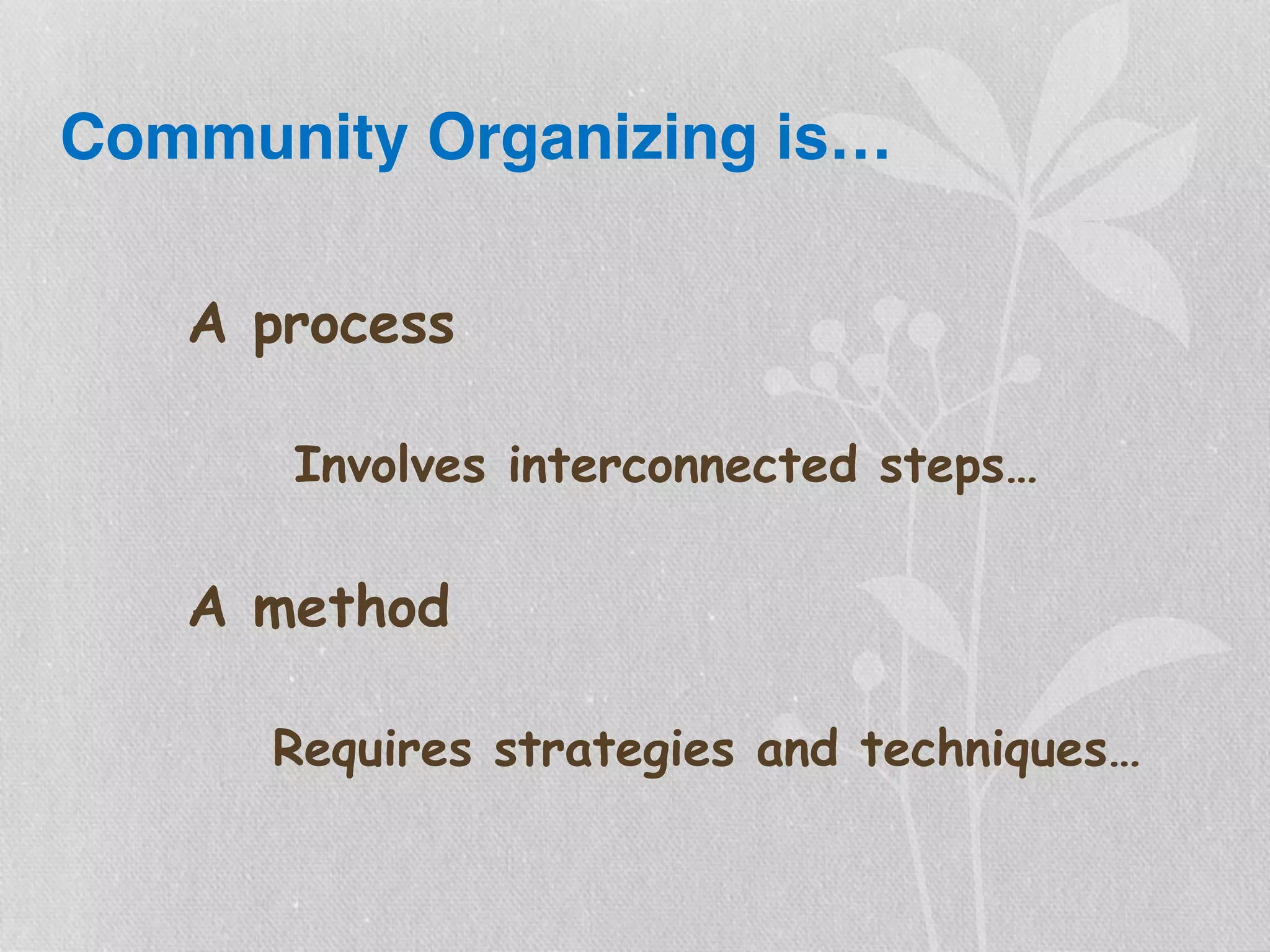 BCPC organizing using the CO process | PDF