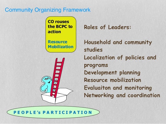 BCPC organizing using the CO process