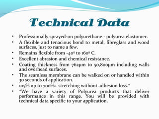 BCP What is Polyurea Presentation | PPT