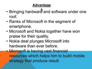 Microsoft's acquisition Of Nokia | PPTX